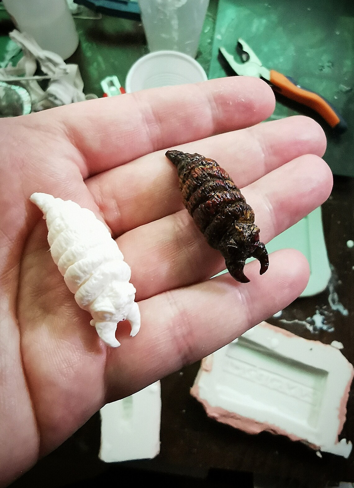 Star Trek earring The Wrath of Khan worm Ceti Alpha V larva | Etsy