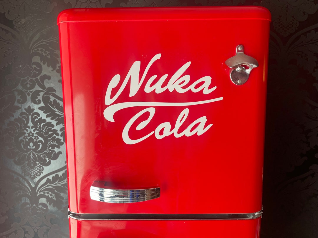 Nuka Cola Transfer Vinyl Decal Fridge Vintage Logo Wasteland - Etsy