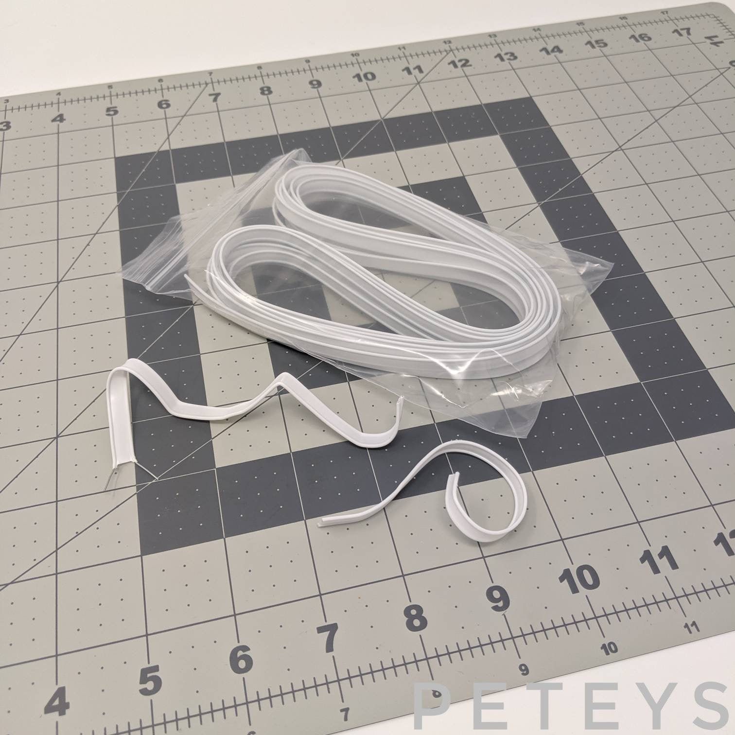 Bendable Nose Wire Strips for Face Mask Nose Bridge. 5 Yards, Trim to ...