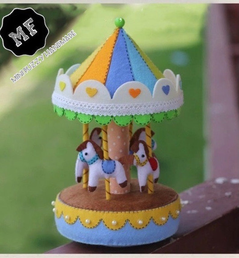 Merry Go Round Music Box DIY Kit - Etsy