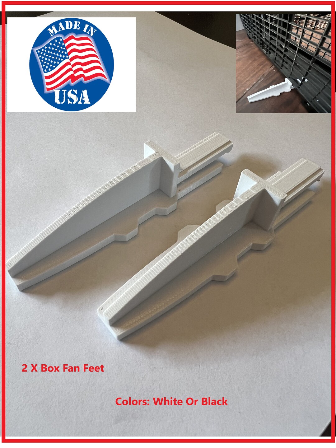 Box Fan LASKO Fan Replacement Feet | Set of 2 - Etsy