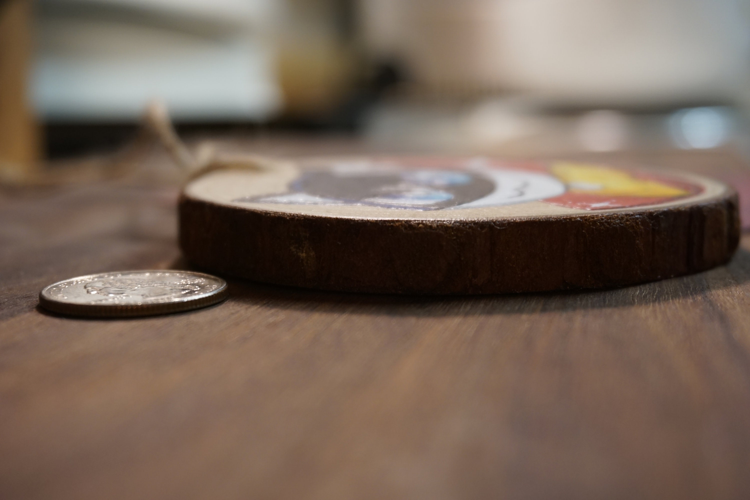 Persona 5 Morgana mona Wood Disc - Etsy