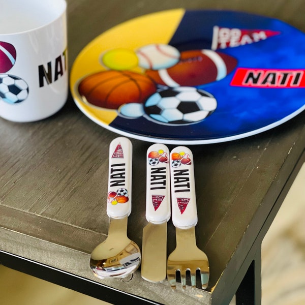 Snack Plate and Cup - Etsy