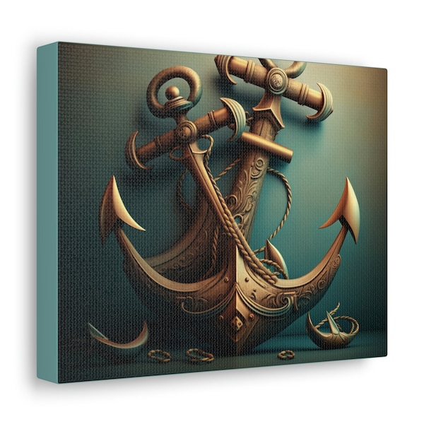 Anchor Painting - Etsy