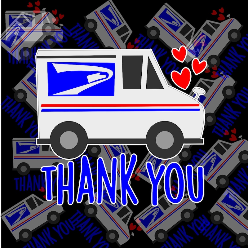 Mail Carrier Decal - Etsy