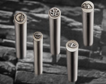 Blacksmith Metal Stamp for Knife Blades Steel Custom Logo - Etsy