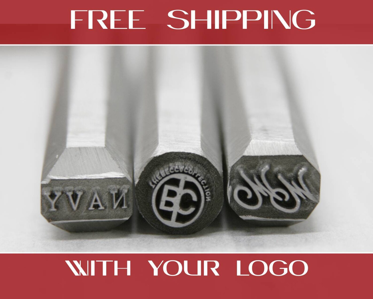 Metal Stamps Custom Logo for Press Design Gift for Him Her - Etsy