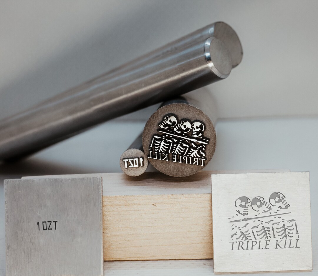 Custom Logo Touchmark Metal Steel Stamp Punches Jewelry Leather ...