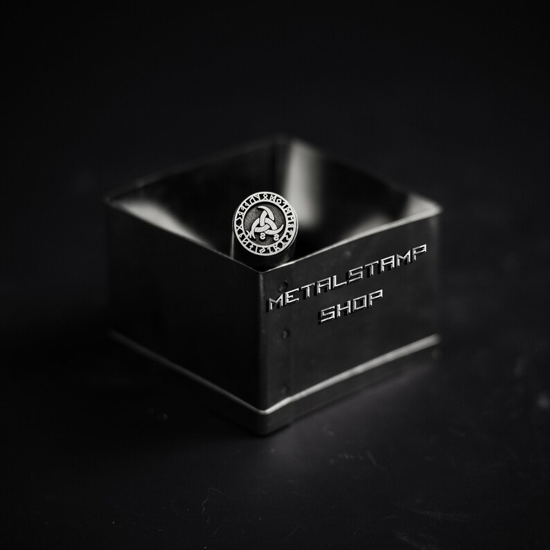 Hard Metal Stamps Custom Logo Metal Design Stamp Jewelry | Etsy
