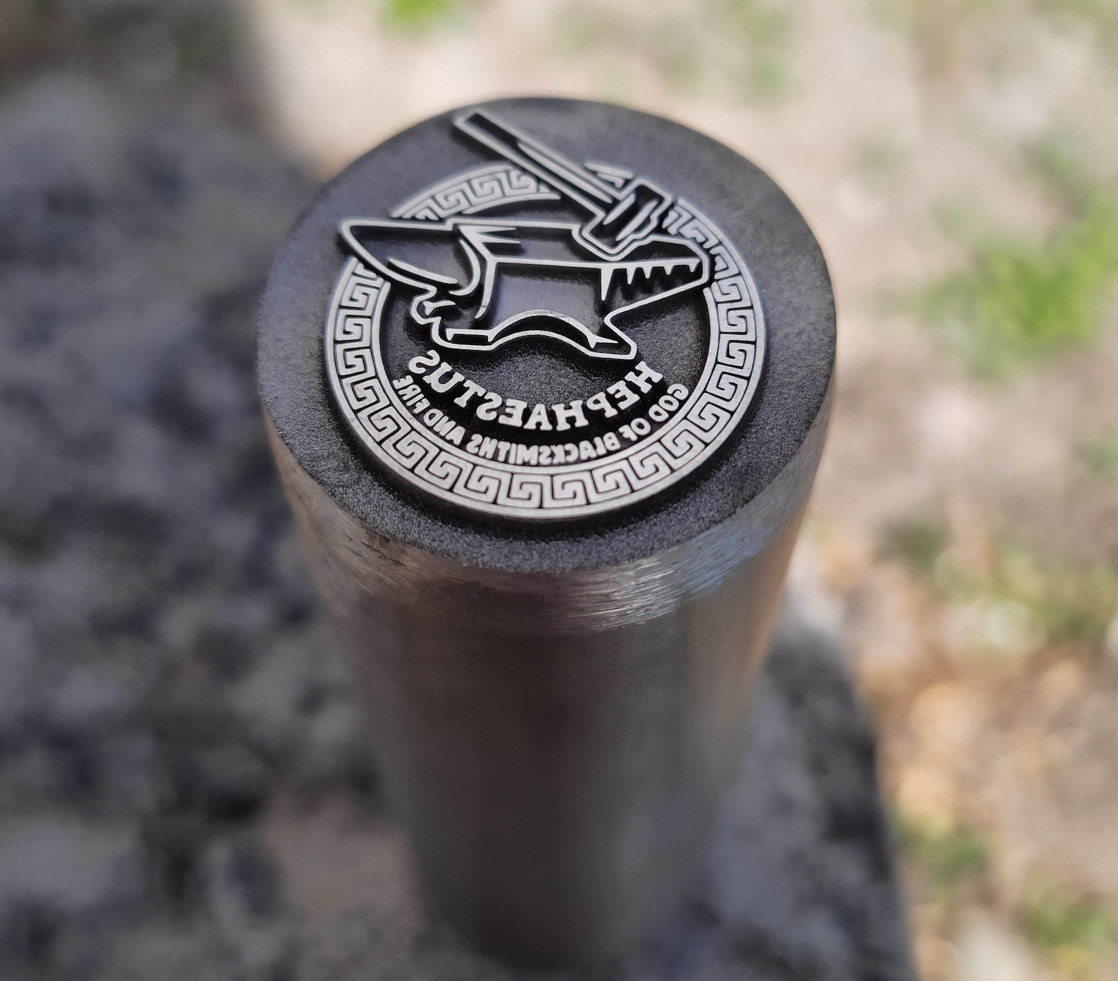 Blacksmith Metal Stamp for Knife Blades Steel Custom Logo Touchmark ...