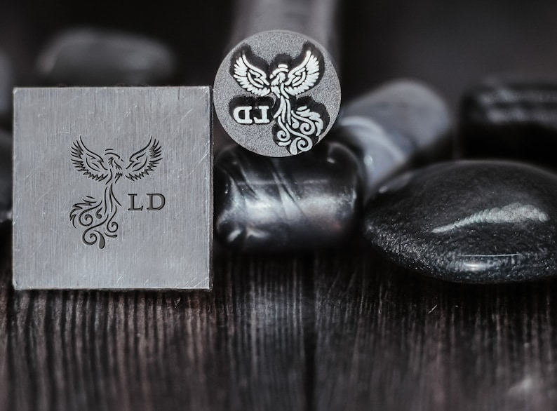 Blacksmith Touchmark Custom Logo Design Metal Knife Stamp - Etsy