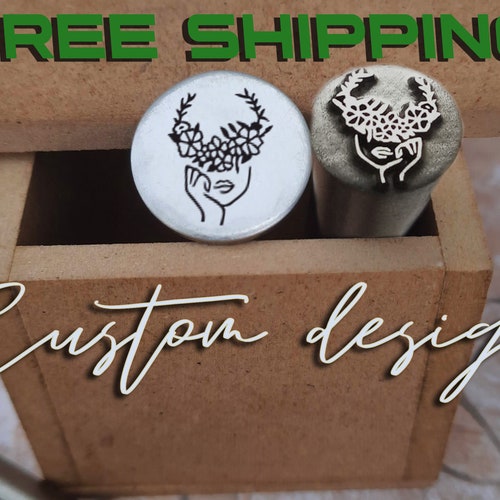 Custom Metal Stamp Steel Hand Stamp Custom Metal Die Jewelry - Etsy