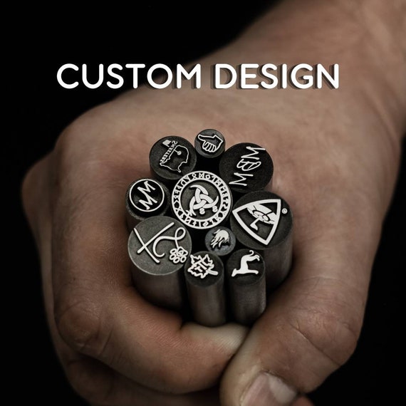 Metal Custom Logo Steel Stamp Punches Jewelry Leather | Etsy