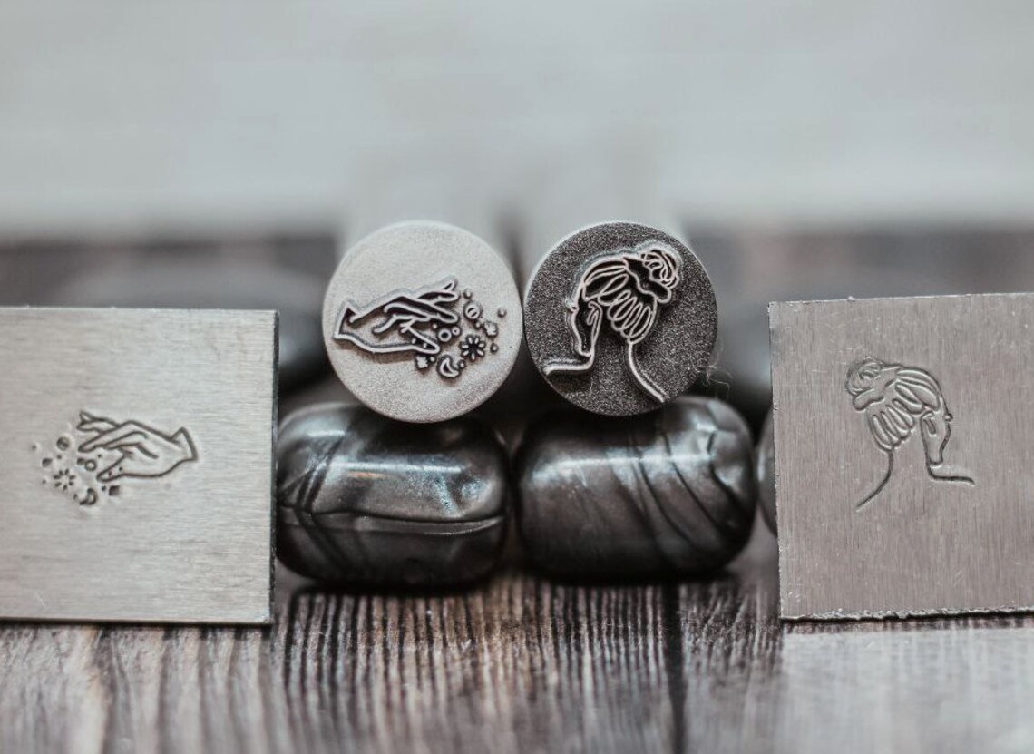 Touchmark Custom Logo Stamps for Metal Jewelry Stamping Punch - Etsy