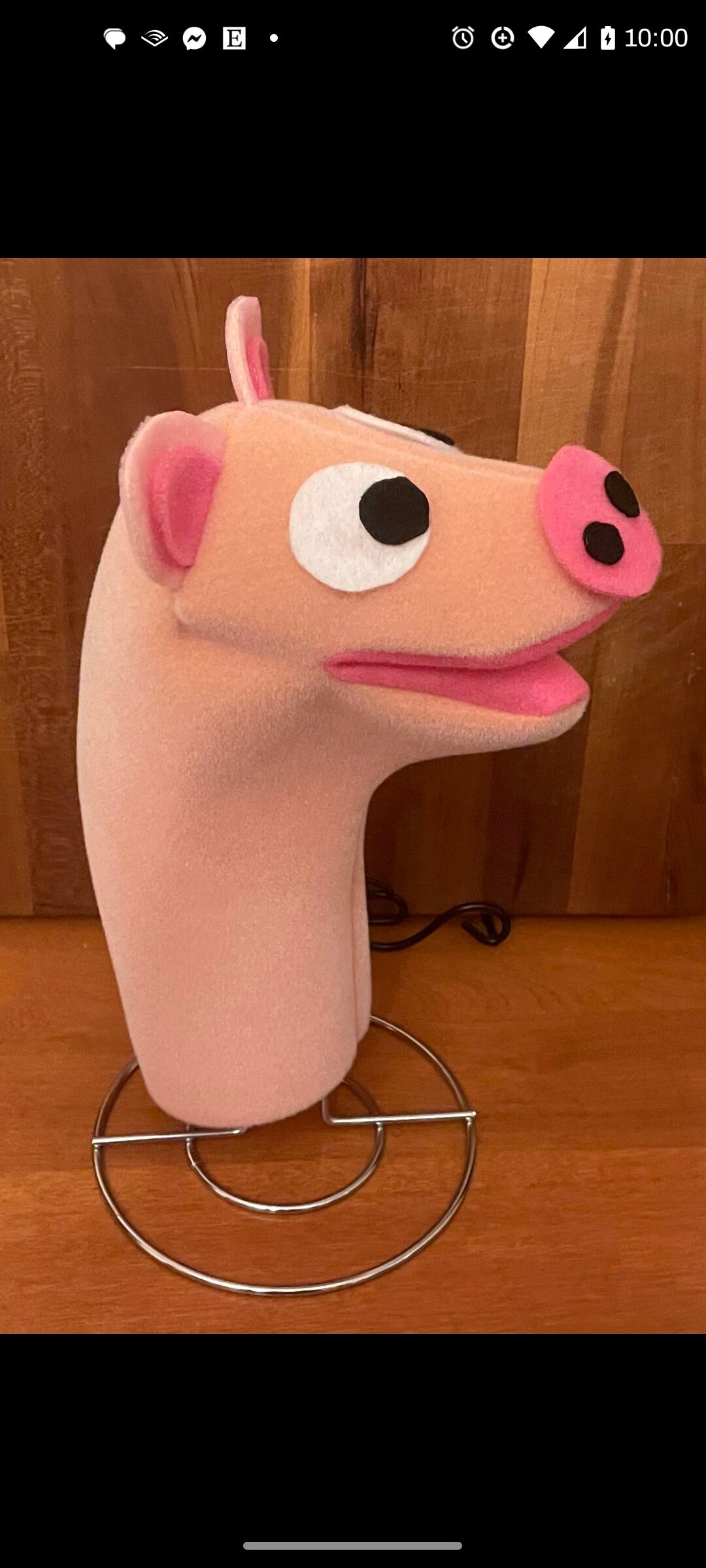 Custom Created Piglet Puppet - Etsy
