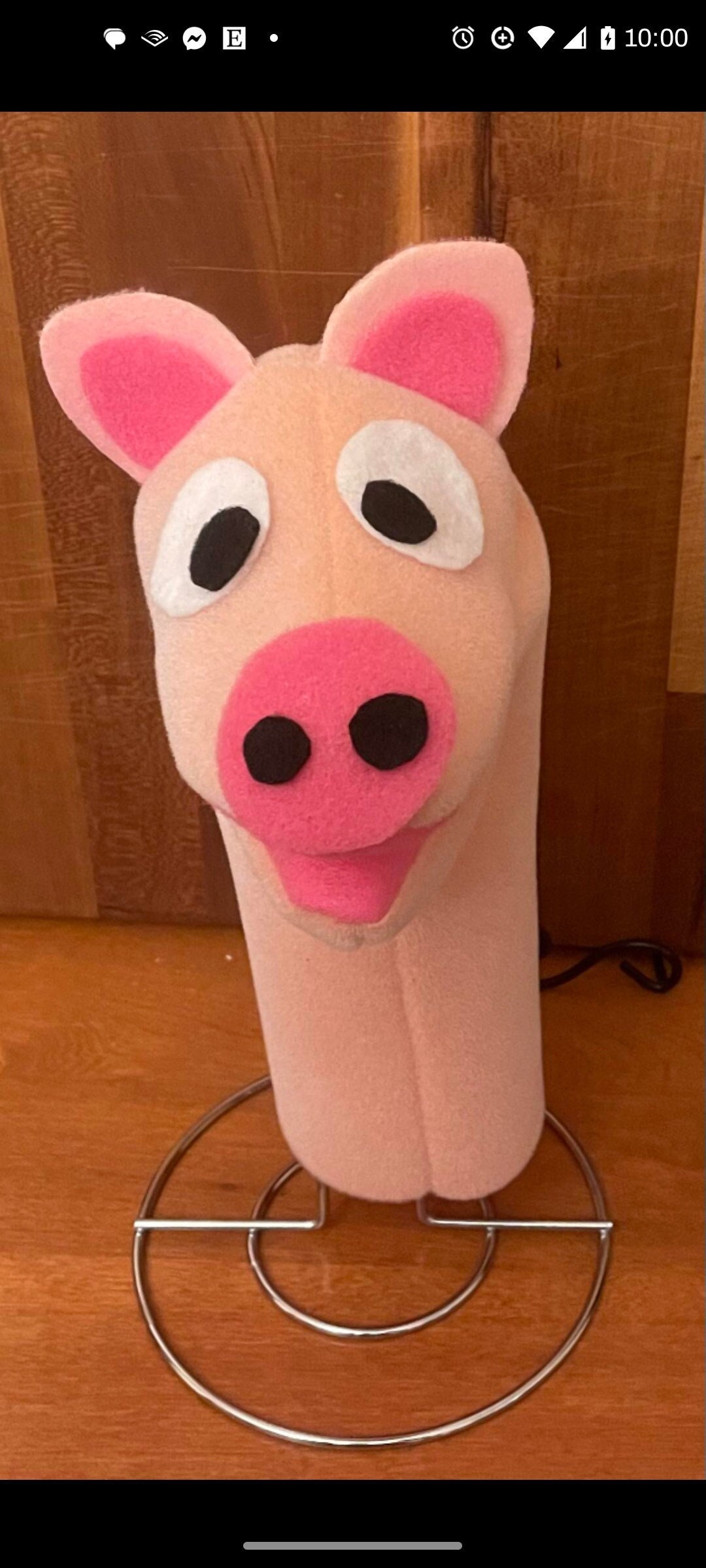 Custom Created Piglet Puppet - Etsy