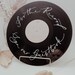 Calligraphy Vinyl Record Signage With Custom Label / - Etsy