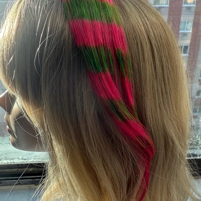 Racoon Stripe Hair Extensions - Etsy