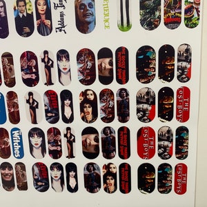 150 Cult Classic Movies Water Slide Nail Decals - Etsy