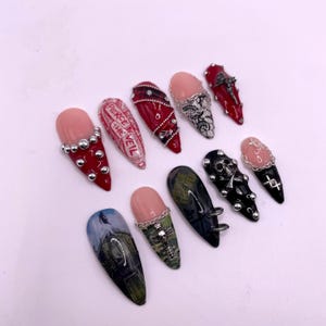 PTV Inspired Press on Nails - Etsy