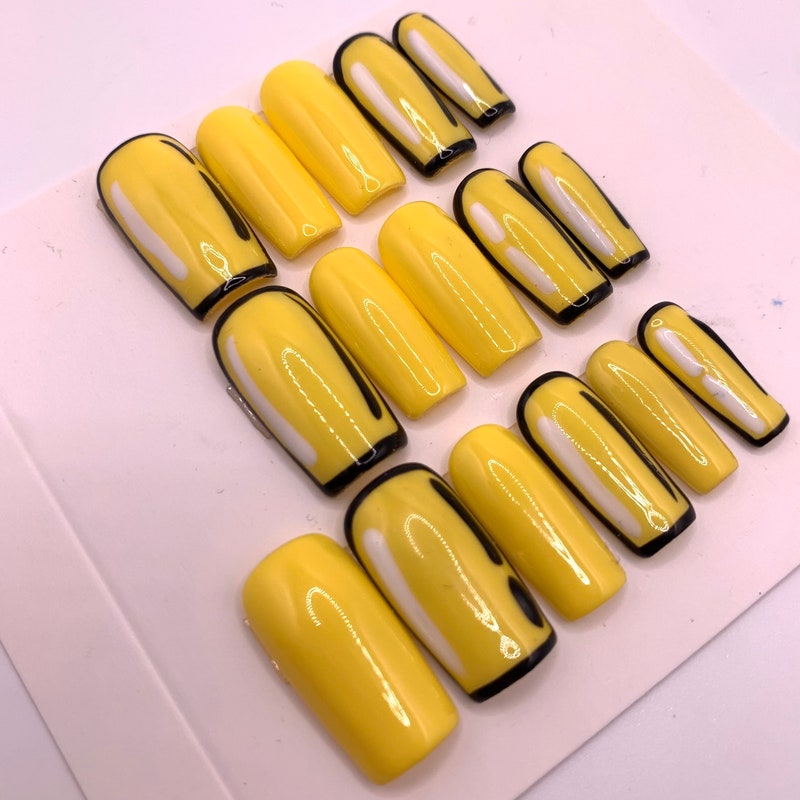 Pop on Nails - Etsy