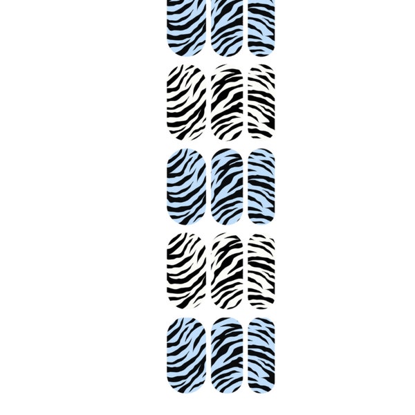 Zebra Print Decal - Etsy