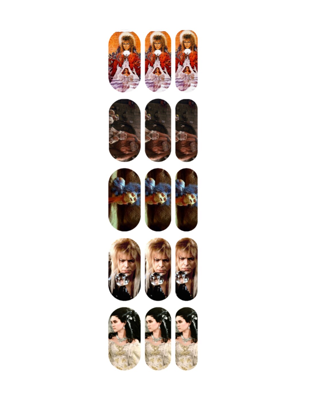 Labyrinth Design Water Nail Decals - Etsy