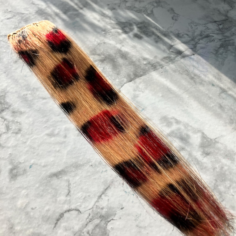 Racoon Stripe Hair Extensions - Etsy