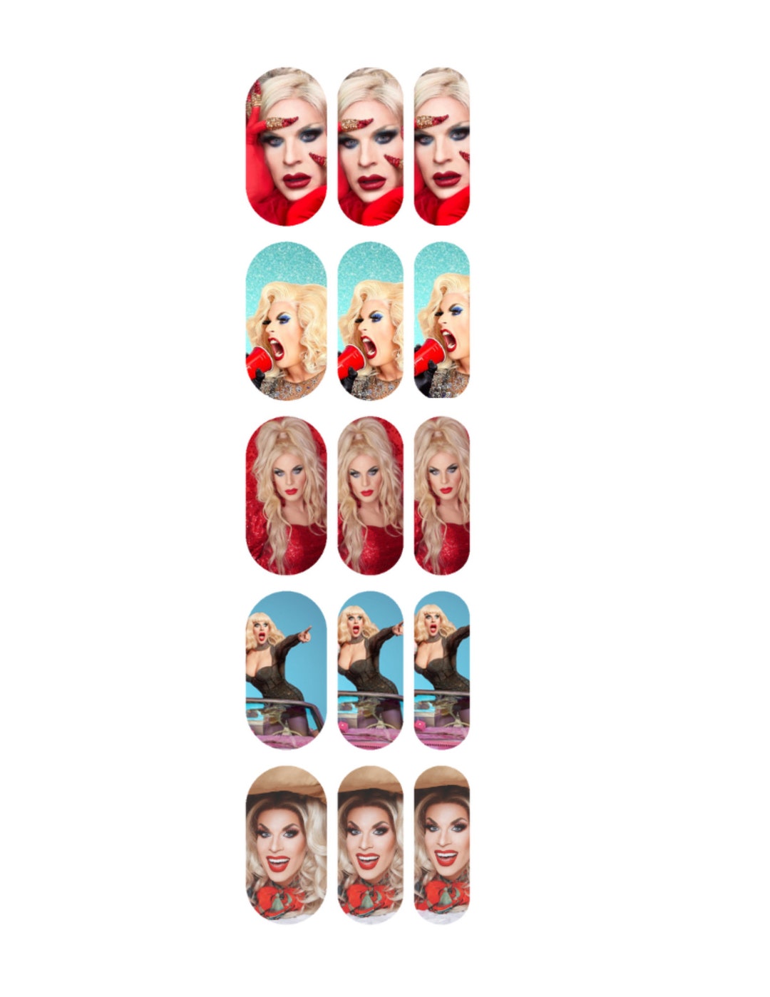 Katya Design Water Nail Decals - Etsy