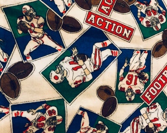 Nfl Flannel Fabric | Etsy