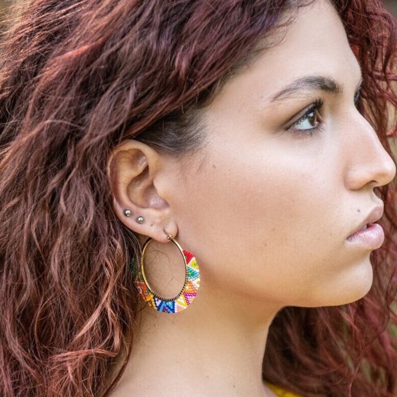 Colorful Earrings - Etsy