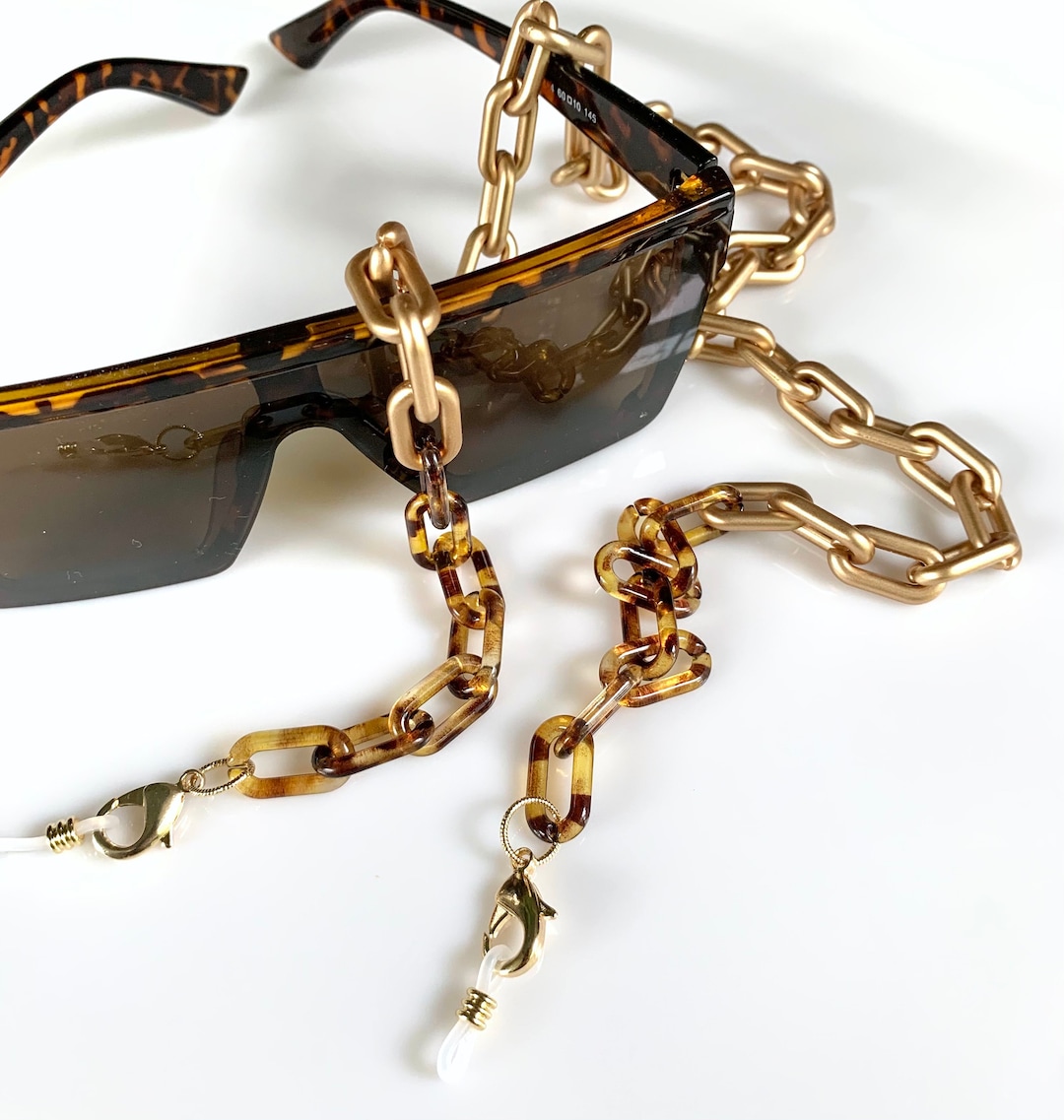 Tortoise Eyeglass Chain (pick Your Color) * Turquoise Sunglass Chain ...