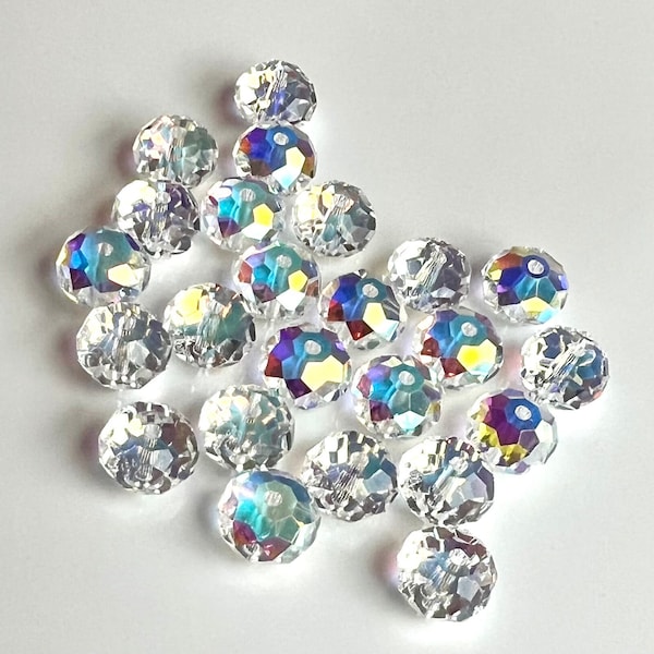 Swarovski Rondelles - Etsy