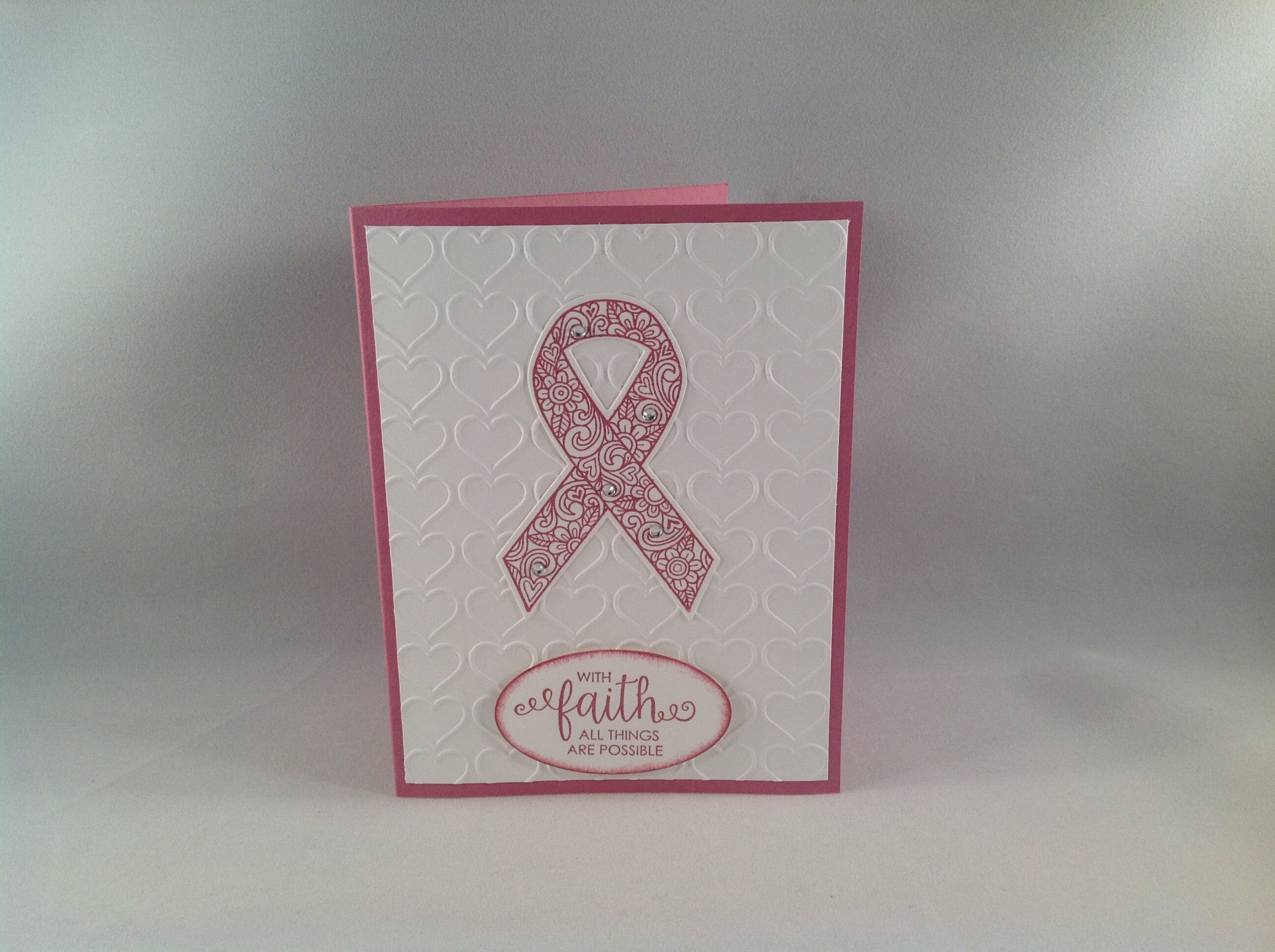 Breast Cancer Card - Etsy