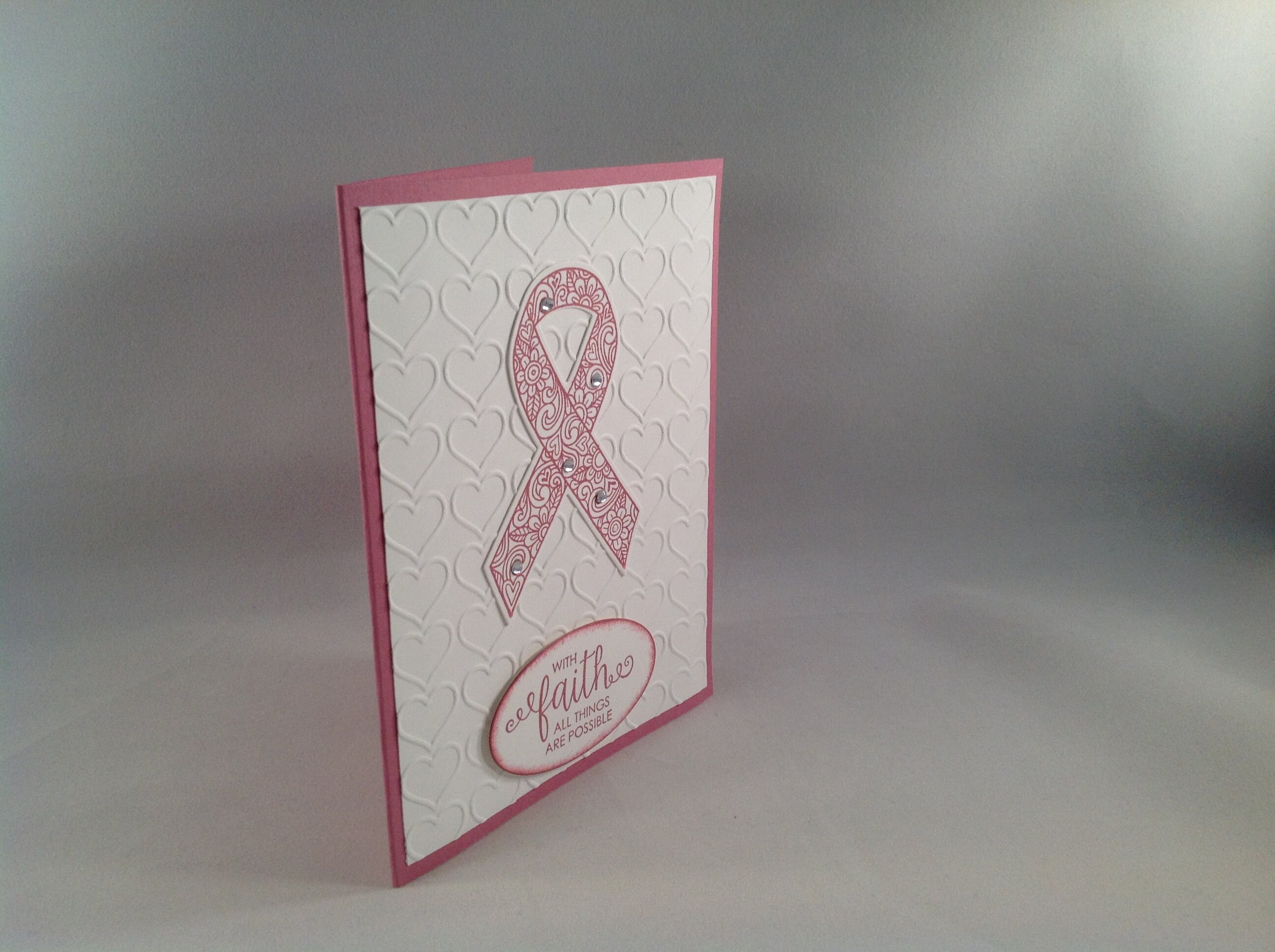 Breast Cancer Card - Etsy