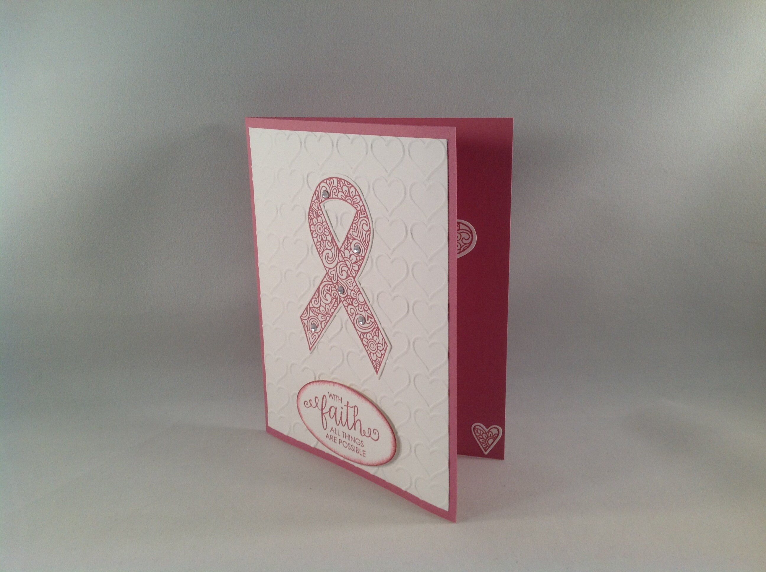 Breast Cancer Card - Etsy