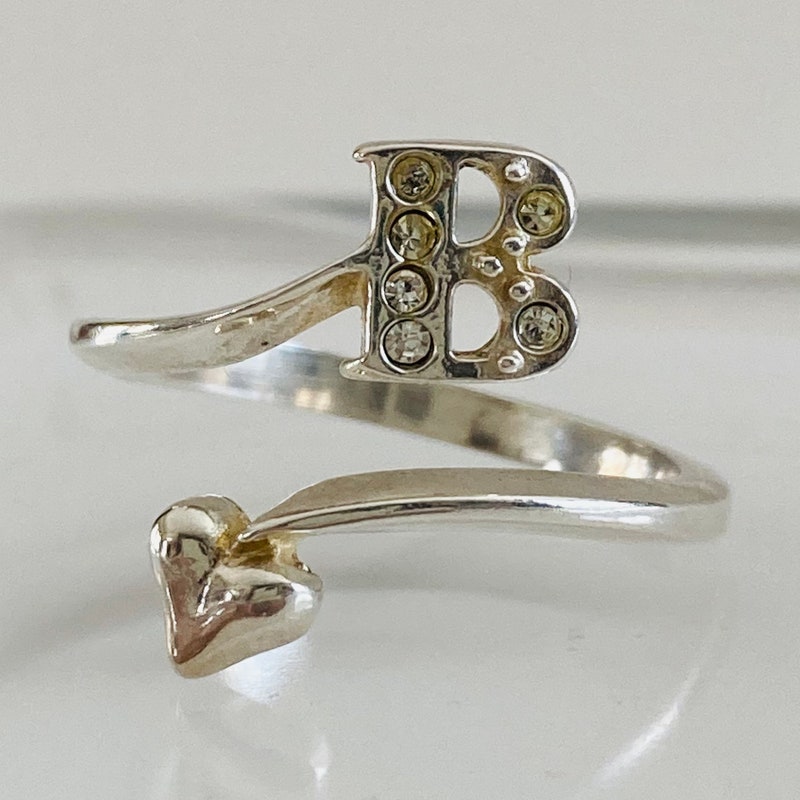 Letter S Ring - Etsy