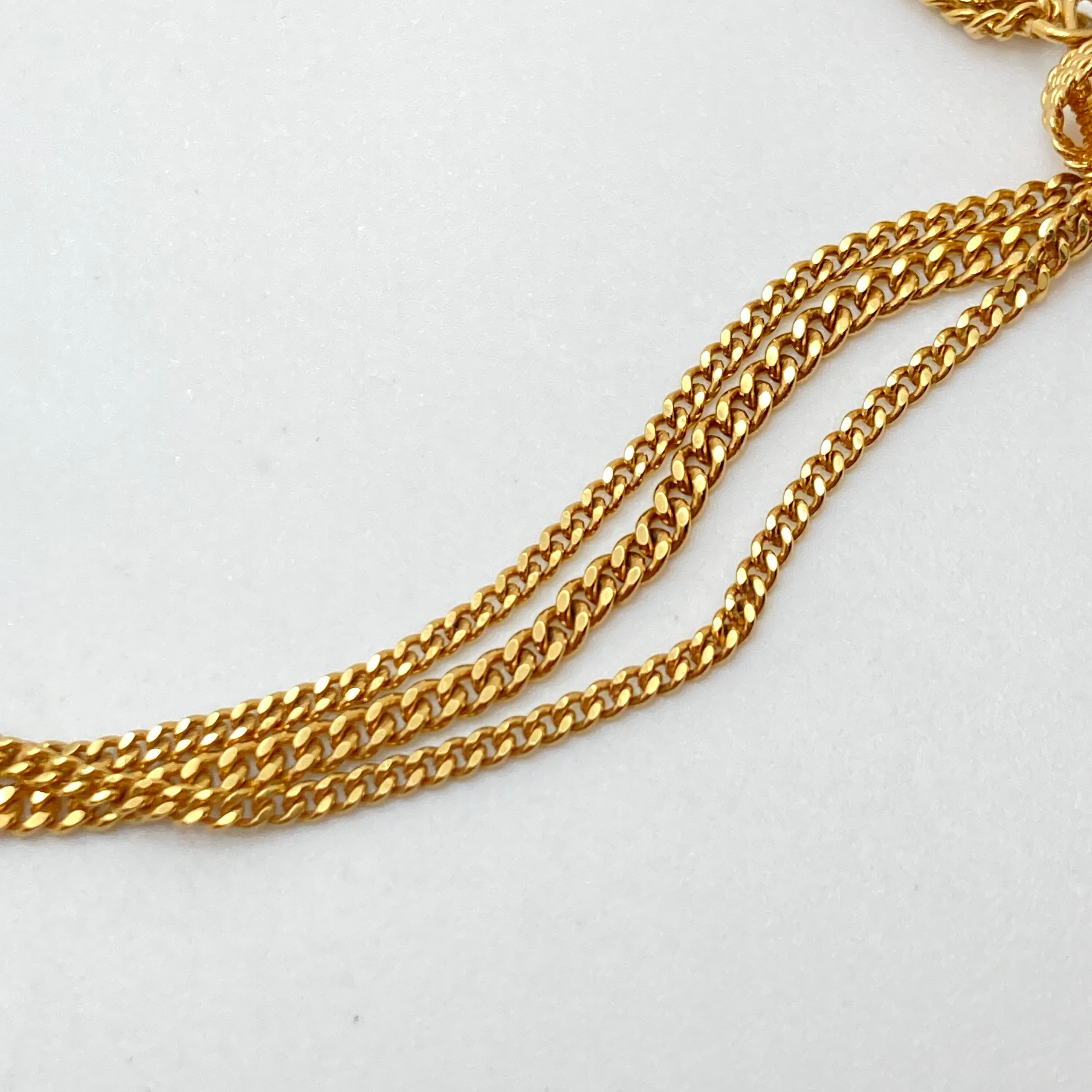 1960s MONET Multistrand Curb Link Chain - Etsy