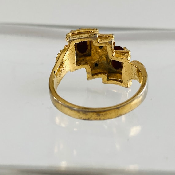 JOSEPH ESPOSITO 18K Gold HGE Ring - Size 5 Ring - gol… - Gem