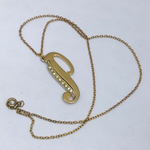 Vintage Letter P Pendant - Alphabet Pendant - Names With P - Etsy