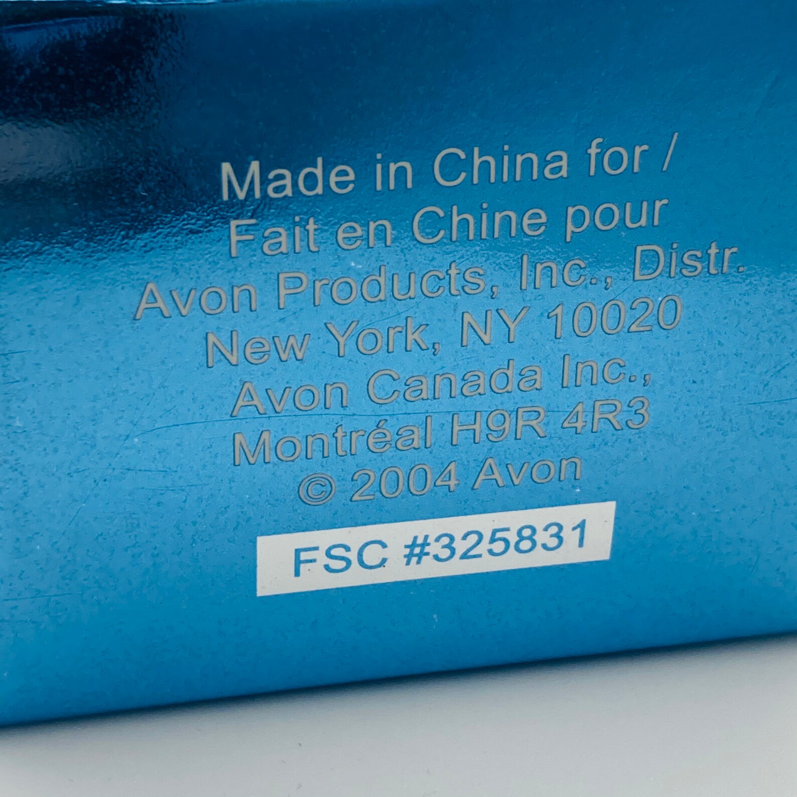 2004 AVON Sterling Silver Abalone Shell and Blue Topaz - Etsy