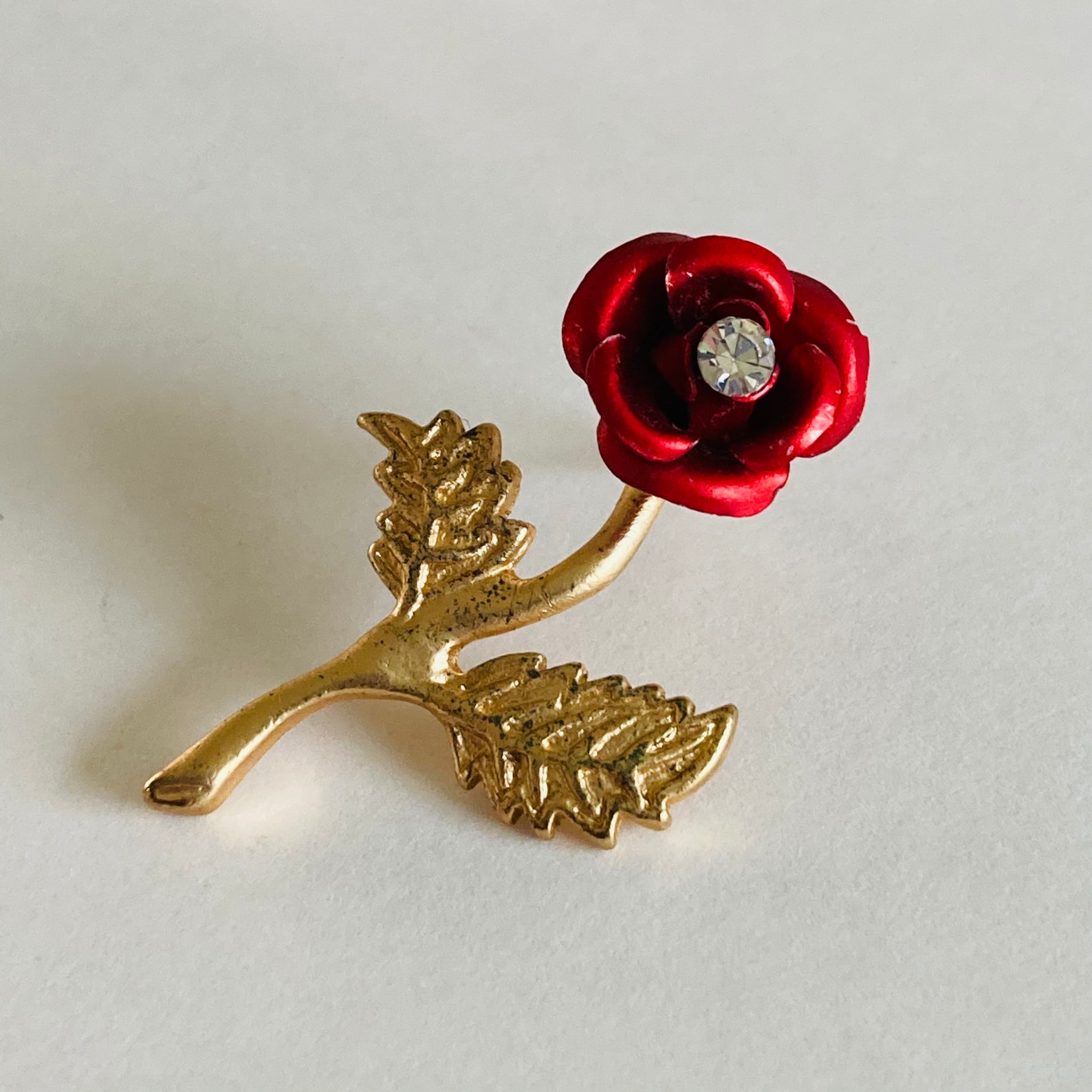 Small Red Rose Pin Rose Lapel Pin Rose Tie Tac Red Rose - Etsy UK