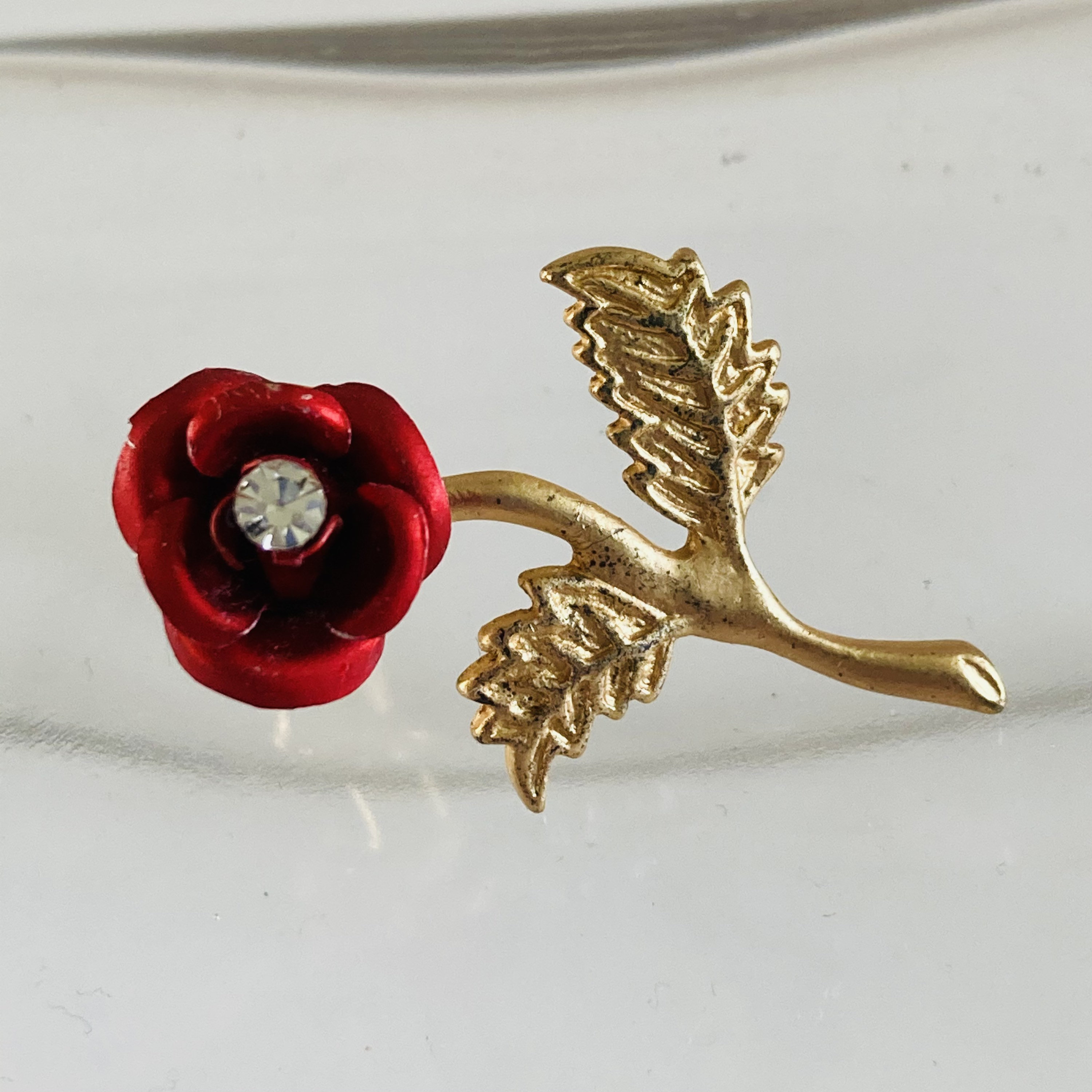Small Red Rose Pin Rose Lapel Pin Rose Tie Tac Red Rose - Etsy UK