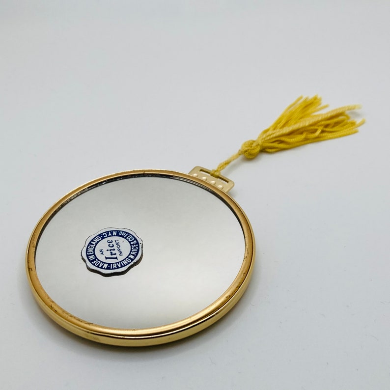 IRVING RICE & Co. Mirror Made in England Embroidered Style | Etsy