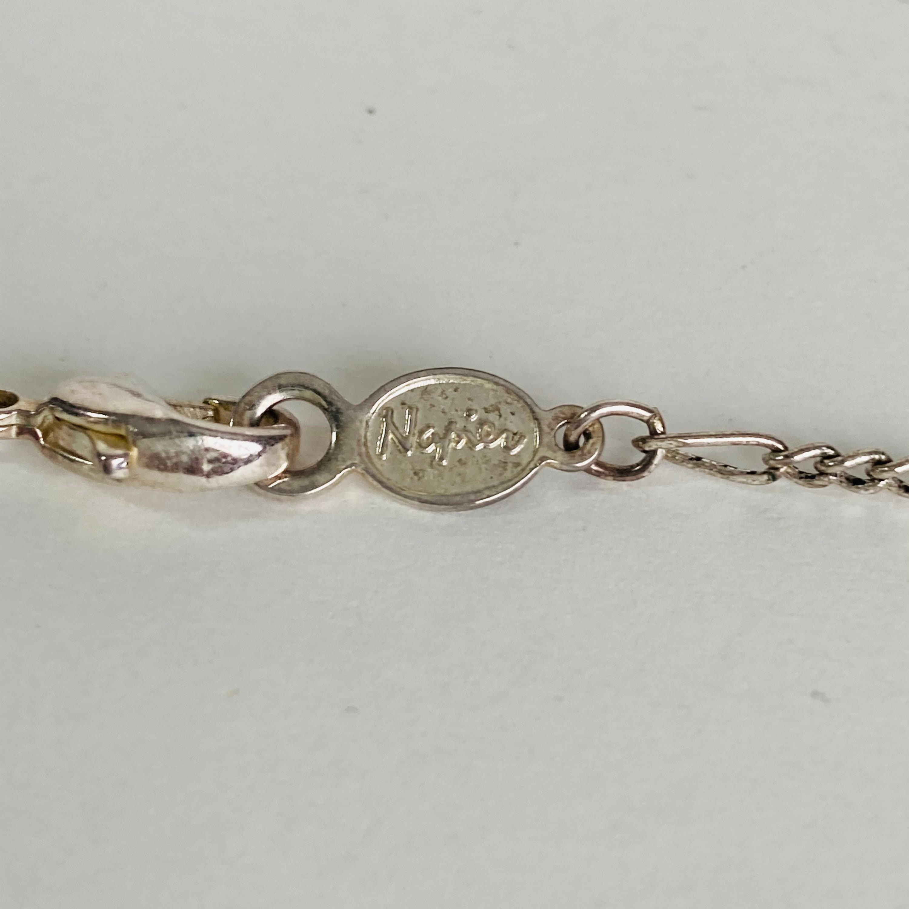 NAPIER Sunflower Necklace Sunflower Chain 30 Inch Chain | Etsy