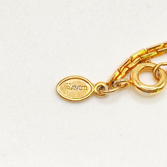 1978 AVON Beaded Chain Necklace - vintage Boston lin… - Gem