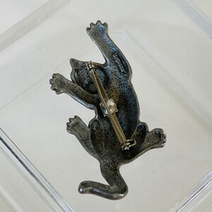 1988 JONETTE JEWELRY JJ Pewter Cat Brooch Pewter Cat Pin - Etsy