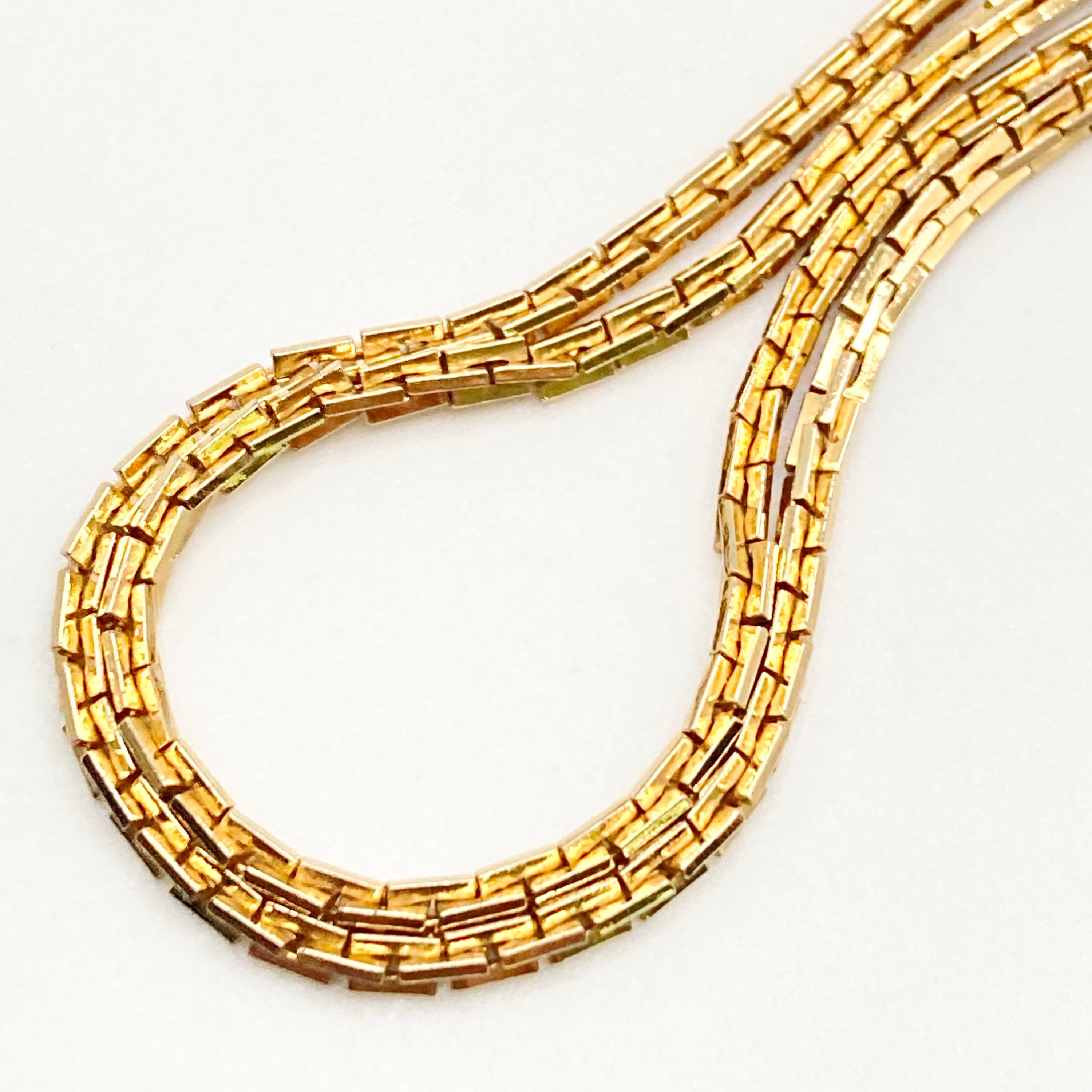 1978 AVON Beaded Chain Necklace Vintage Boston Link Chain | Etsy