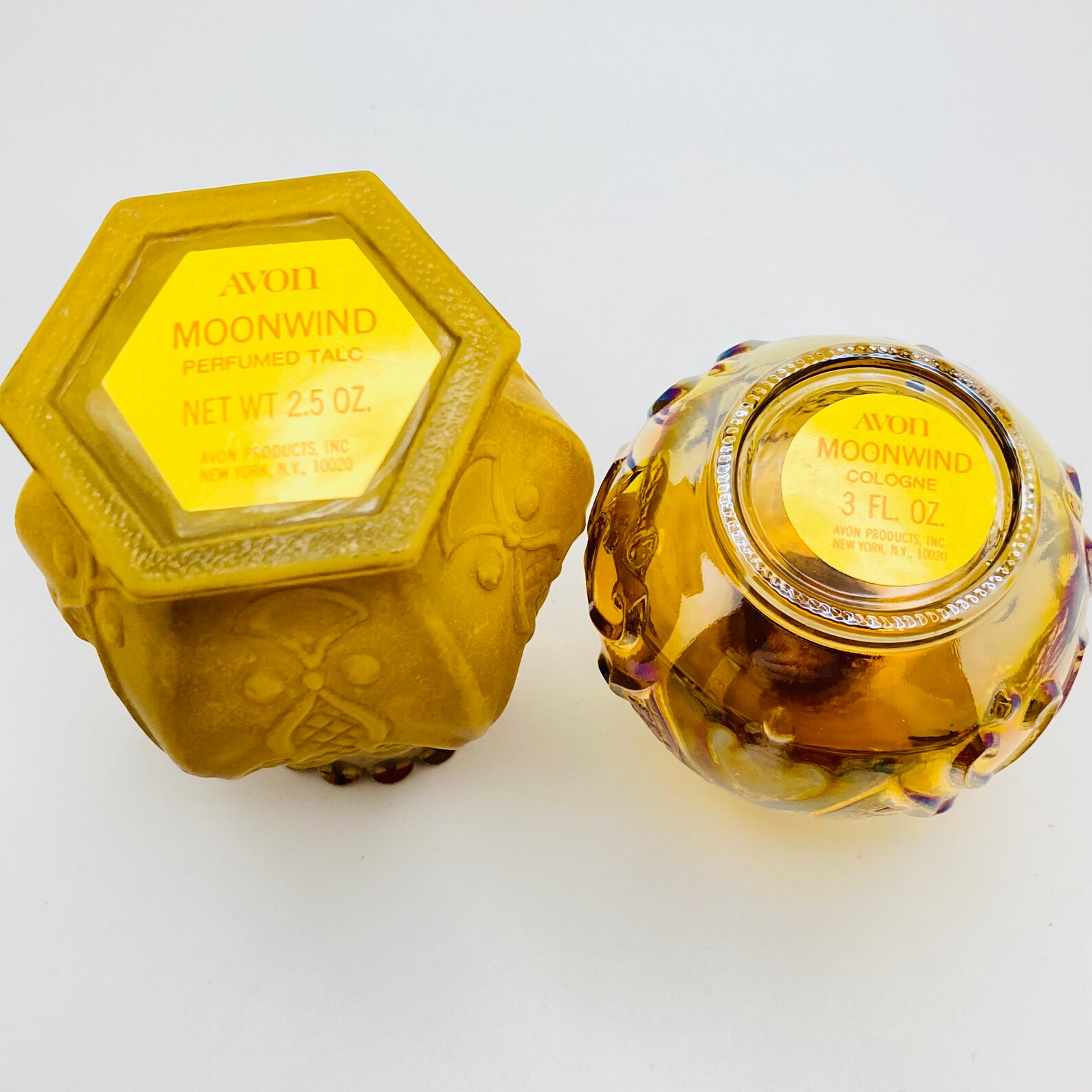 AVON Moonwind Cologne Parlor Lamp Bottle - Etsy