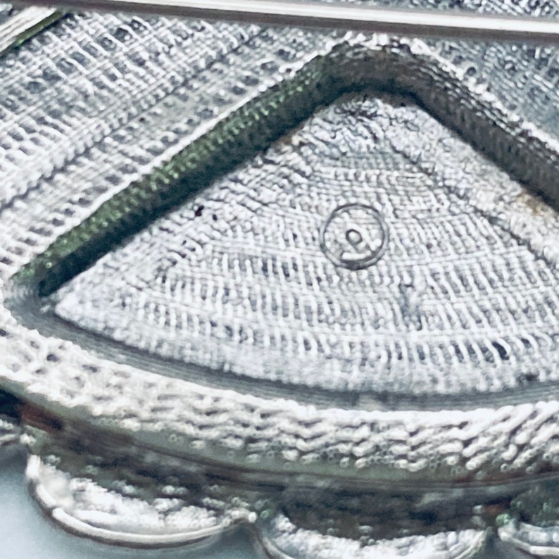 1989 AVON Vintage Pin - Marcasite Pin - Fan Pin - Etsy